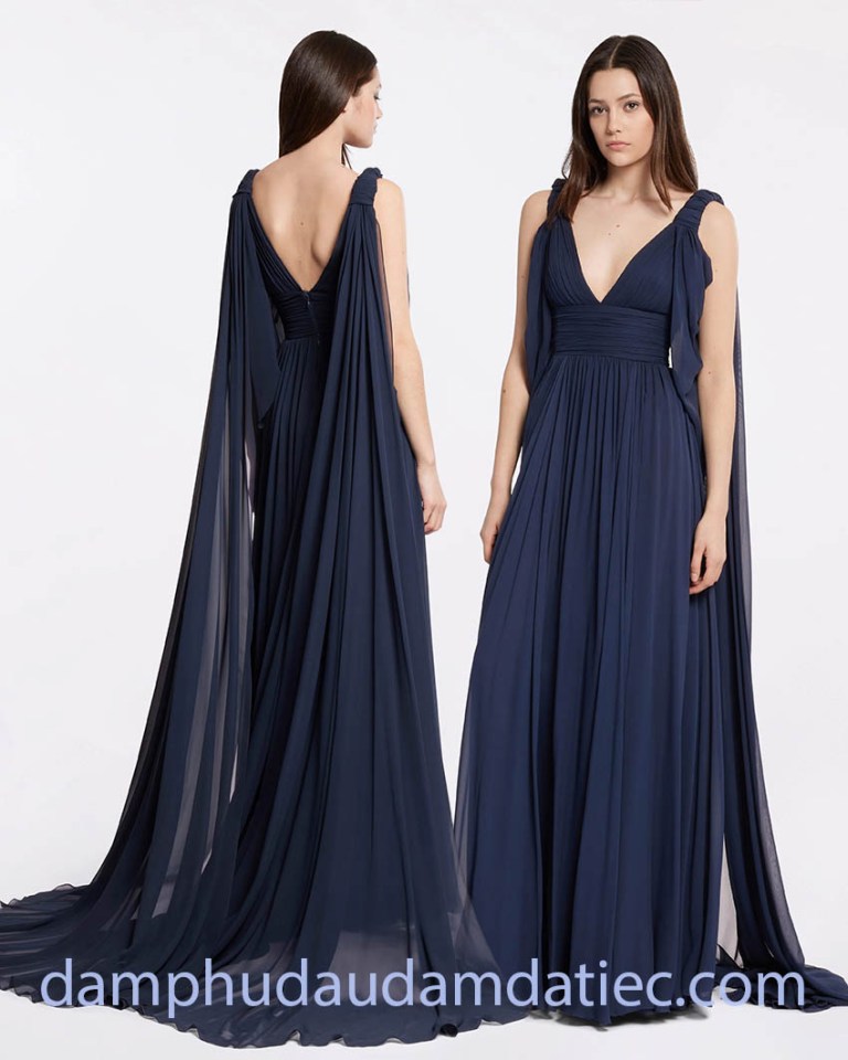 LONG TRAIN DRESSES AND GOWNS | Đầm Phụ Dâu - Đầm dạ tiệc