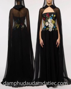 BEST CAPE DRESS DESIGNS | Đầm Phụ Dâu - Đầm dạ tiệc